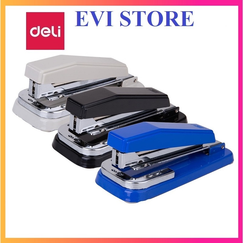 Dập ghim số 3 xoay chiều Deli 0414 I Bấm kim E0414 tiện dụng 25 tờ/lần ...