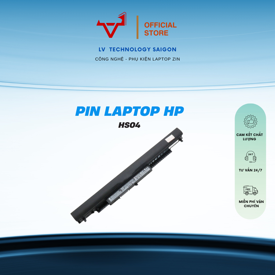 Pin Laptop HP HS04 Dành Cho Laptop HP Pavilion 14-ac0XX 15-ac0X HSTNN ...