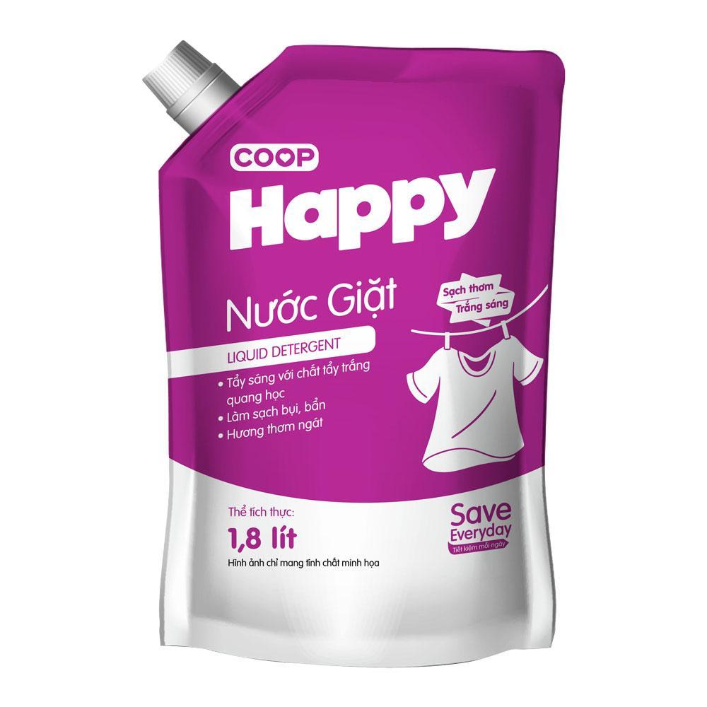 Nước giặt Coop Happy sạch thơm | Shopee Việt Nam