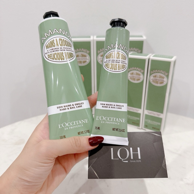 Kem tay L'Occitane hạnh nhân Hand & Nail Care dưỡng tay và móng 150ml | Shopee Việt Nam