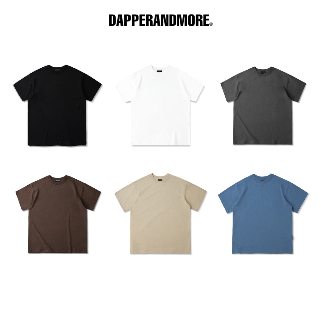 Áo Phông Trơn DAPPERANDMORE Choice Basic Tee Form Rộng Oversize 100% Cotton 250gsm - Áo Thun ...