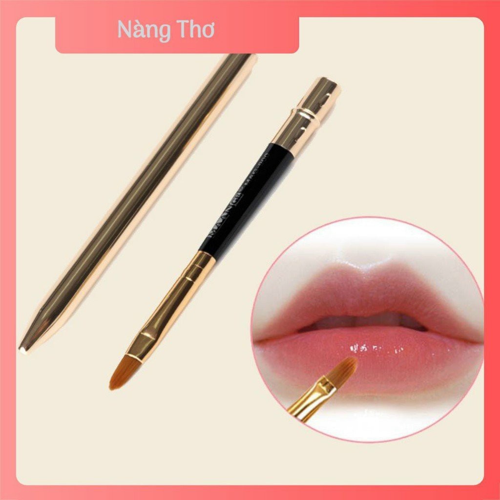 Cọ Đánh Son Môi Rui Xuê Có Nắp Xi Màu Vàng Siêu Mịn Cực Hot | Shopee ...