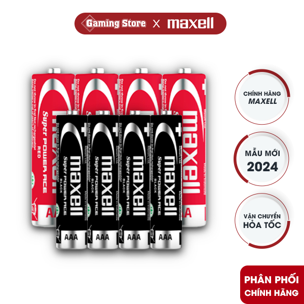 Pin Maxell AA / AAA ( R6P / R03) - Hàng Chính Hãng | Shopee Việt Nam