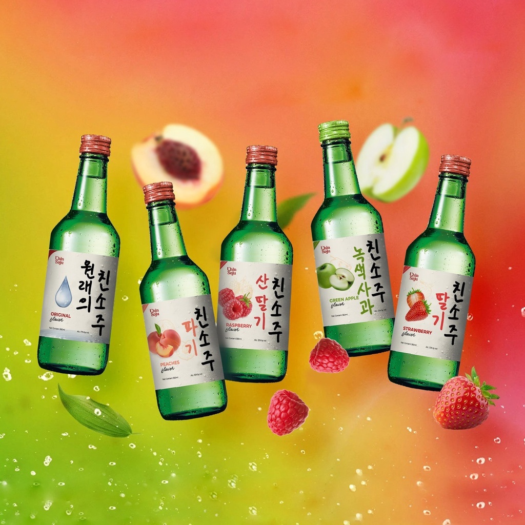[NEW 2024 - COMBO 5 CHAI ] SOJU Chin Vị Trái Cây Lên Men Tự Nhiên ...