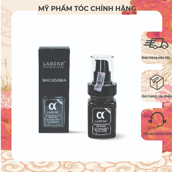 Dầu dưỡng tóc Macadamia Labene, dành cho tóc khô sơ, giúp tóc mềm mượt ...