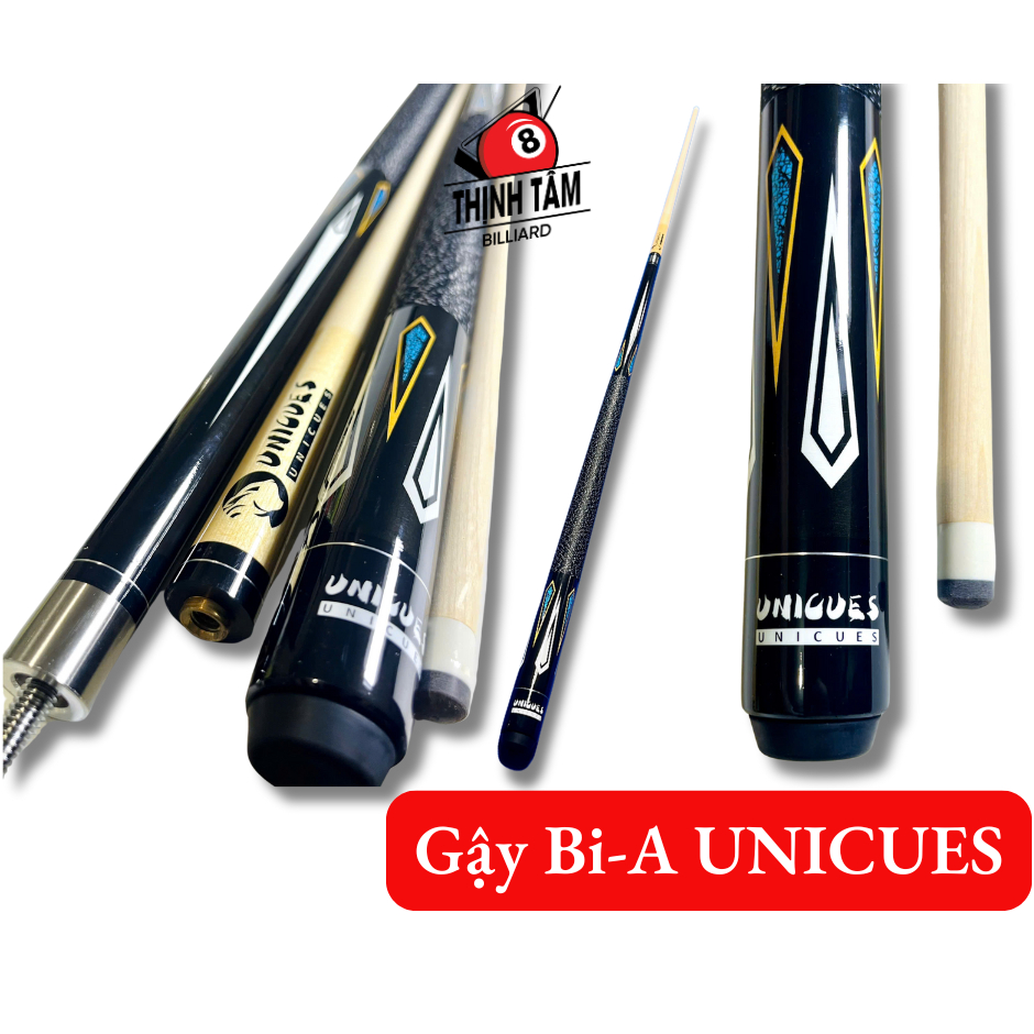 [THỊNH TÂM] Gậy Bida UNICUES 2 Khúc, Cơ Bi-A Lỗ UNICUES | Shopee Việt Nam