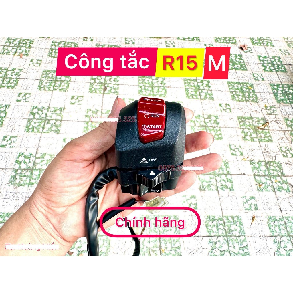 Cùm công tắc bên PHẢI R15M 2024 - Cụm ct R155 M yamaha ya R15 - 150 2ndh397300 BDJ-H291R-00 ...