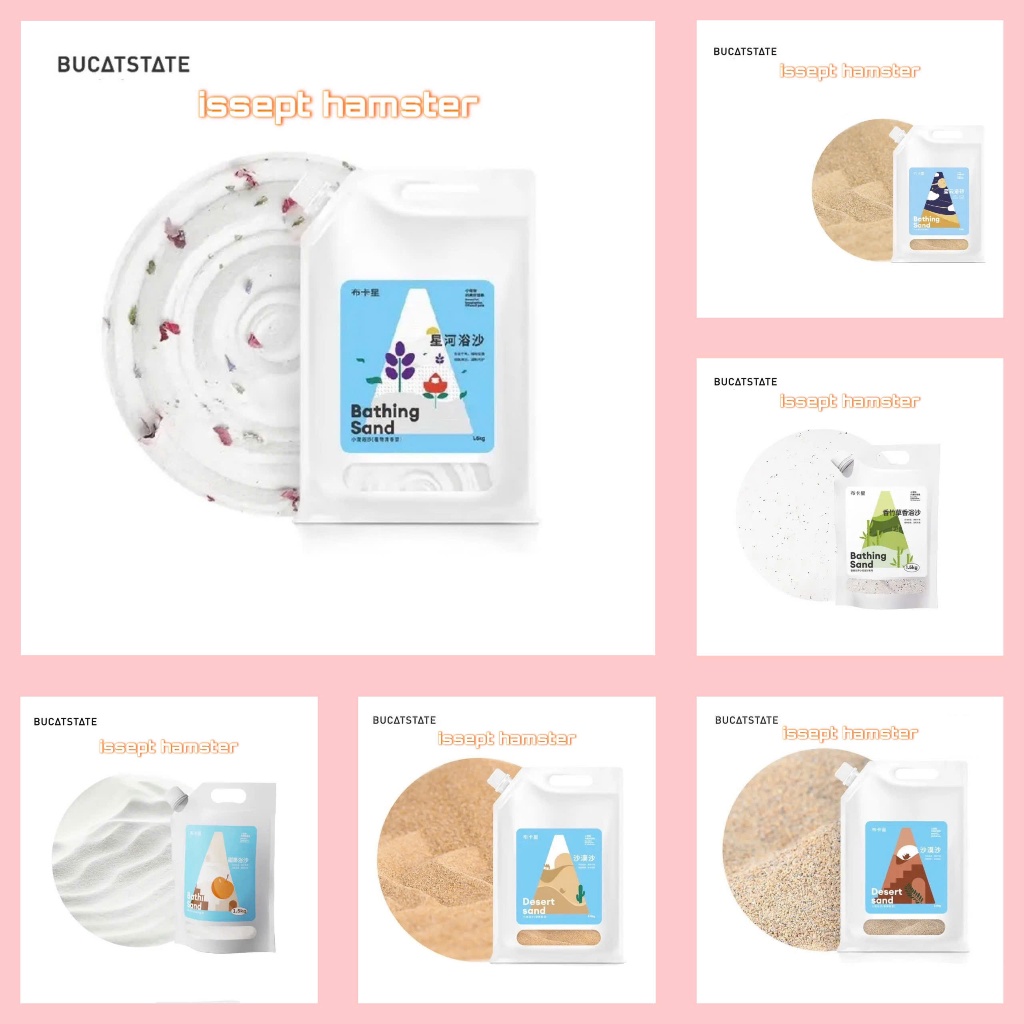[Tổng hợp] Bathing sand Bucatstate dùng làm cát lót chuồng hoặc cát tắm ...