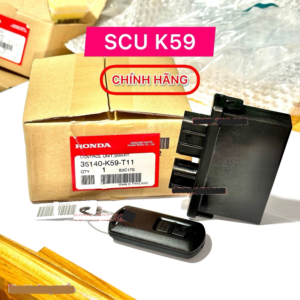 [CHÍNH HÃNG] Hộp Điều Khiển Smartkey SCU K59 Vario 150 Click150 vision ...