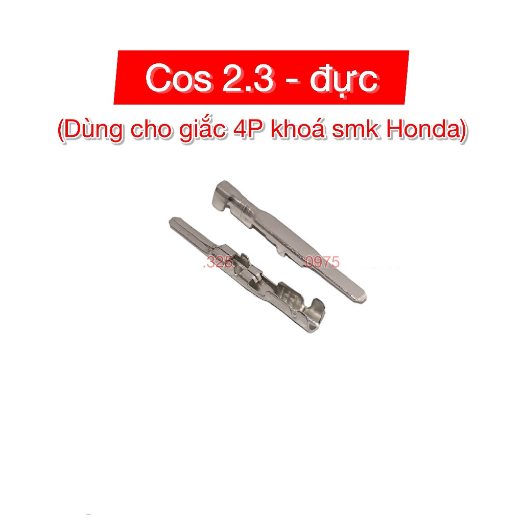 [50 đầu] cos ĐỰC - của giắc khoá smartkey honda smk - jack socket terminal Connector housing ...