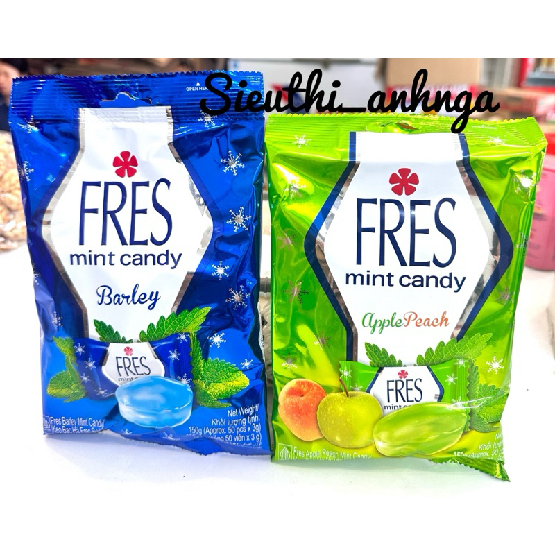 Kẹo The Bạc Hà Lúa Mạch Fres Barley Mint Candy (Gói 150g) | Shopee Việt Nam