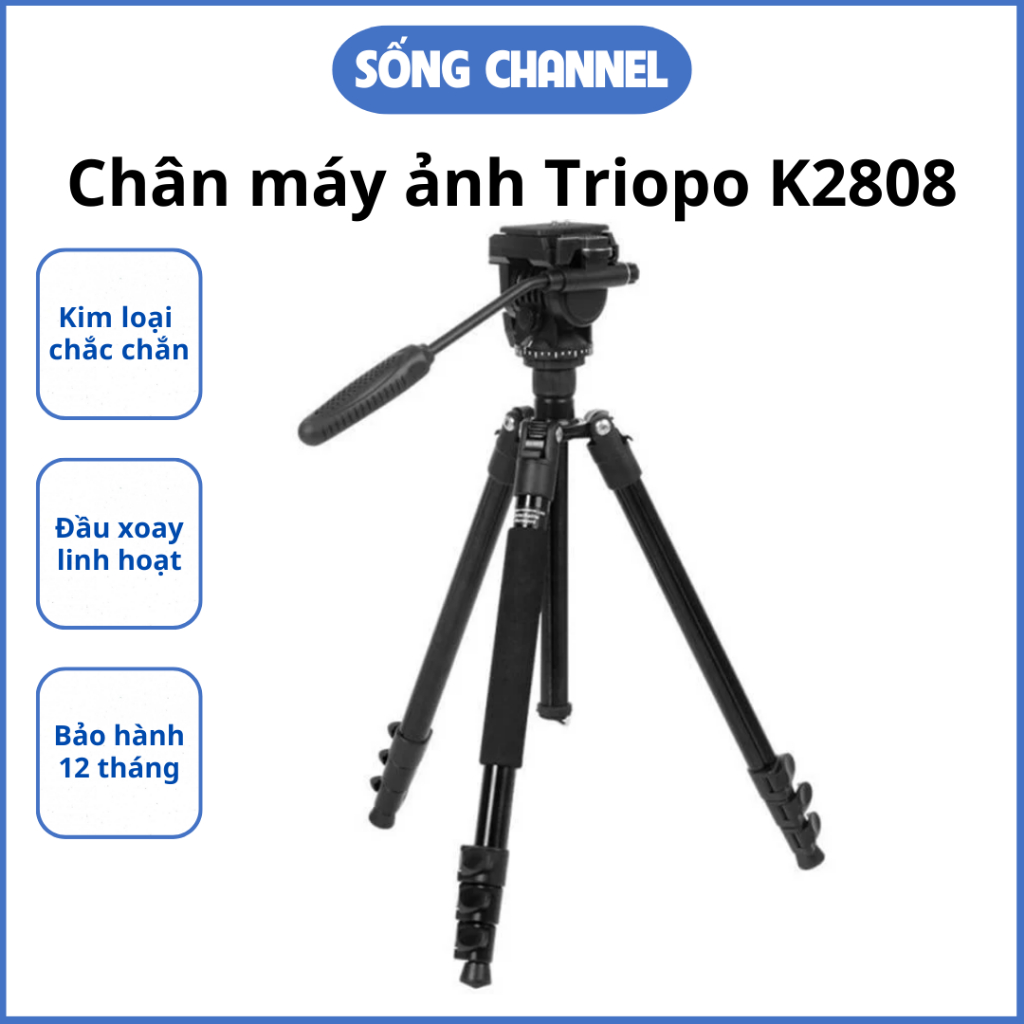 Chân Máy Ảnh Triopo K2808 | Shopee Việt Nam