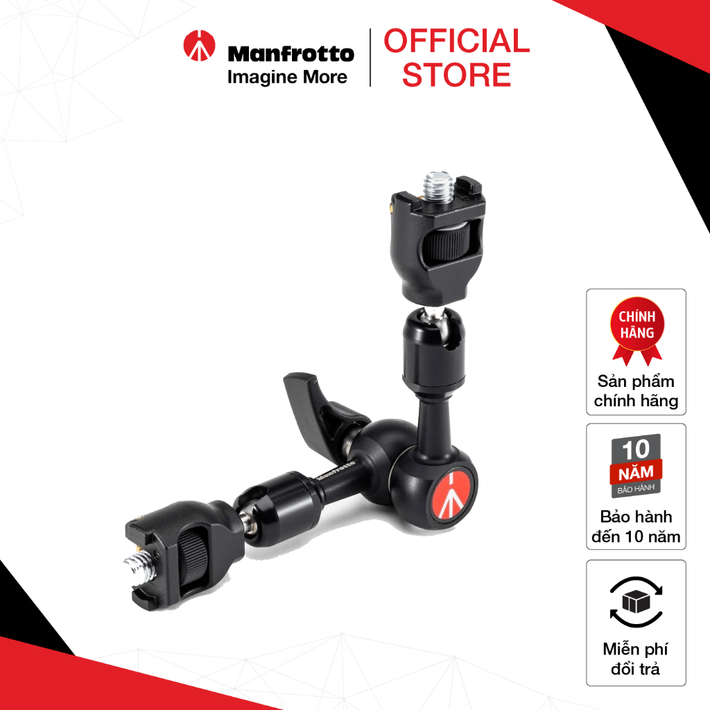 Tay nối Manfrotto 244 Micro Variable Friction Arm (Anti-Rotation ...