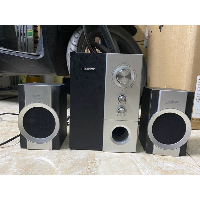 Loa vi tính Microlab m590/m223/2.1 ( loa cũ ) | Shopee Việt Nam