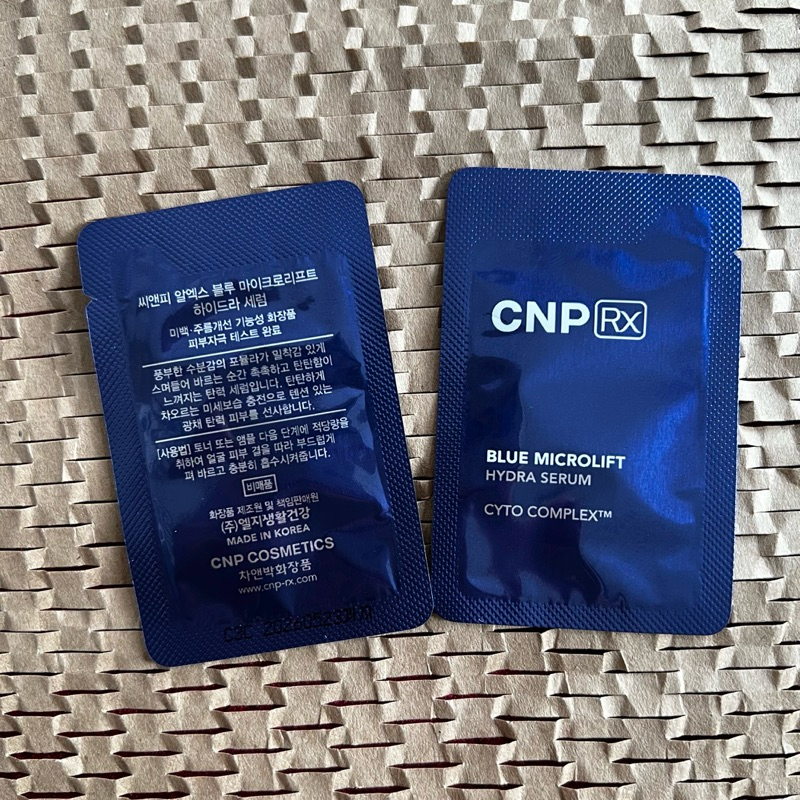 10 gói date 2026 - Tinh chất cấp nước phục hồi da da CNP Rx xanh đậm ...