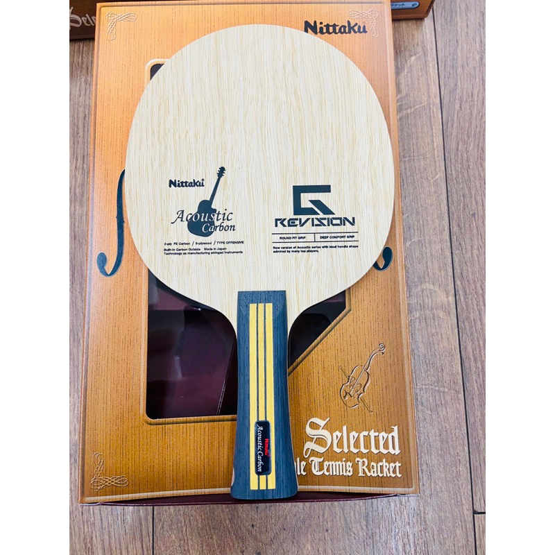 Cốt Vợt Bóng Bàn Nittaku ACOUTICS CARBON G-REVISION Hàng Chính Hãng ...