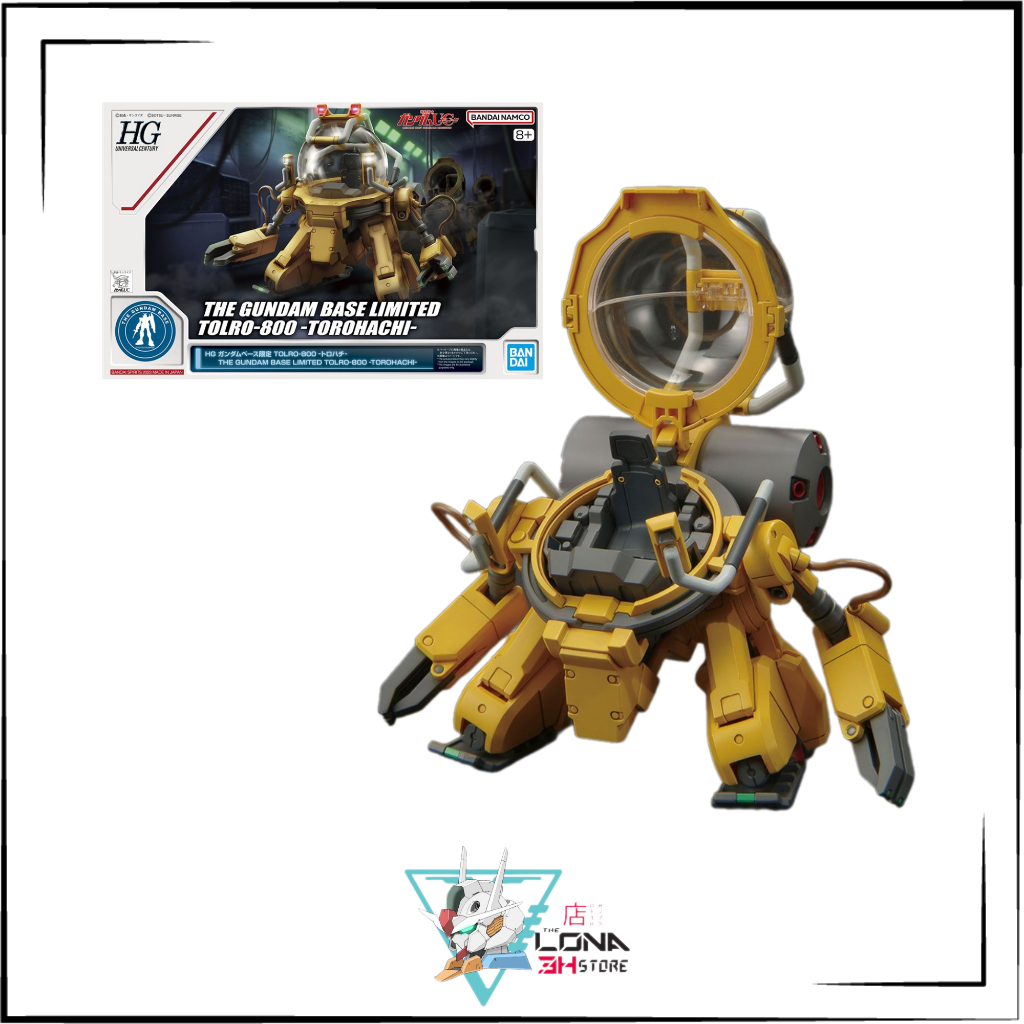 Mô hình lắp ráp Gundam HG THE GUNDAM BASE Limited TOLRO-800 -Torohachi ...