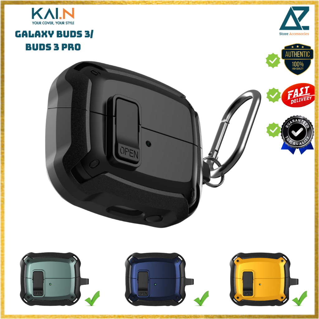 Ốp Case Kai.N Lock Transformer Cho Galaxy Buds 3/ Buds 3 Pro, Kèm Móc ...