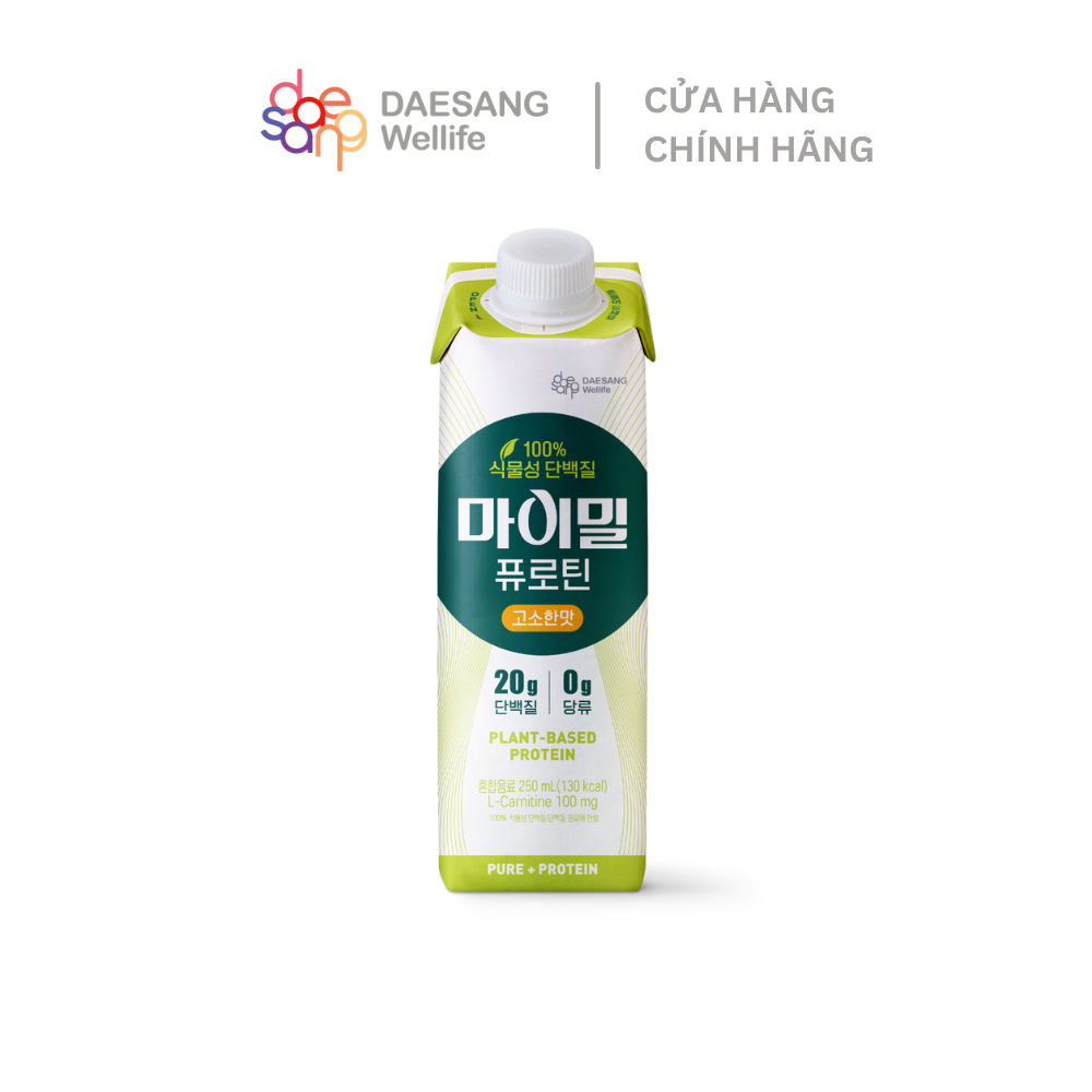 Thức uống đạm thực vật 100% DAESANG WELLIFE Mymeal Purotein Grain 250ml ...
