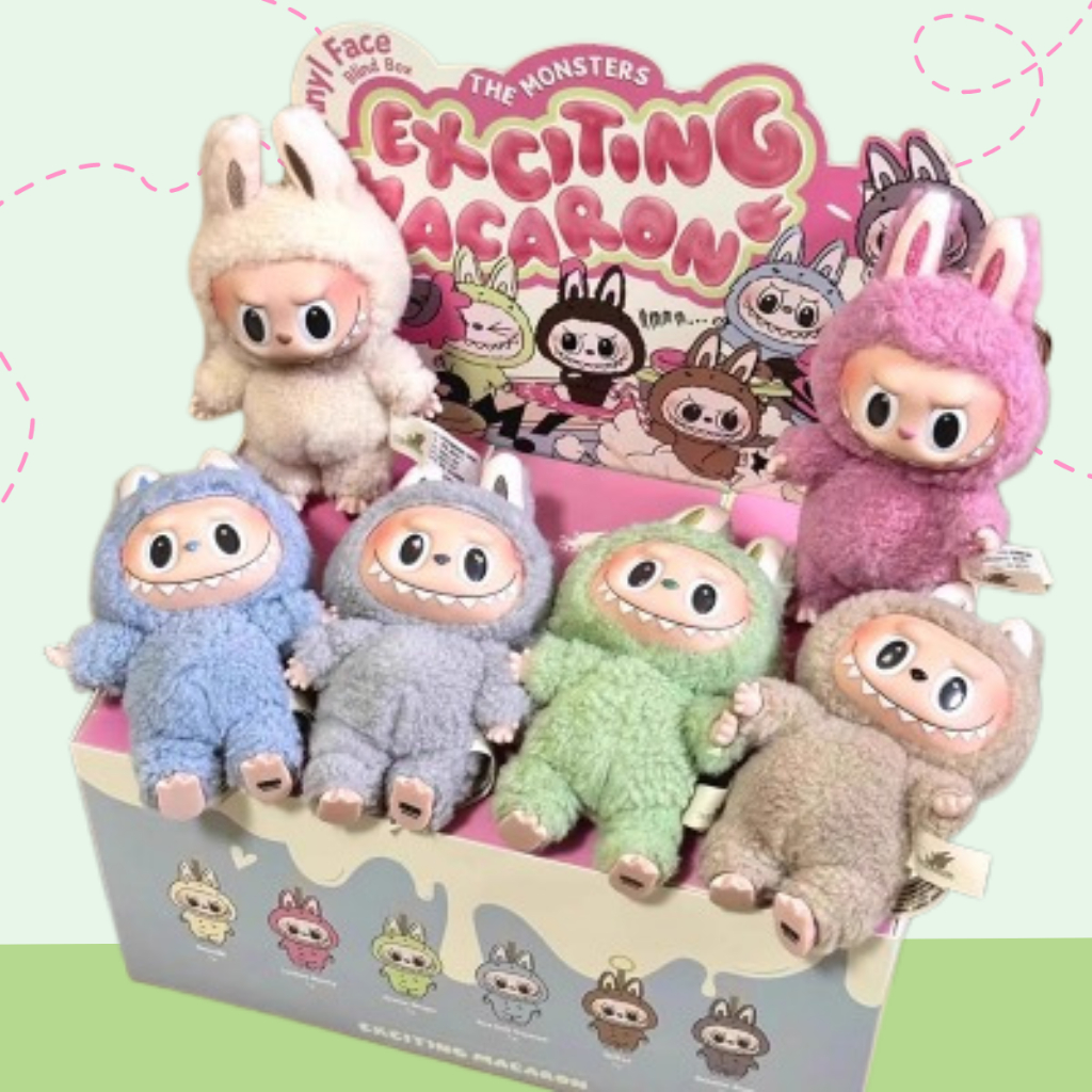 Hộp Mù Blindbox Labubu Móc Khóa Labubu Macaron Nguyên Hộp Xinh Xinh ...