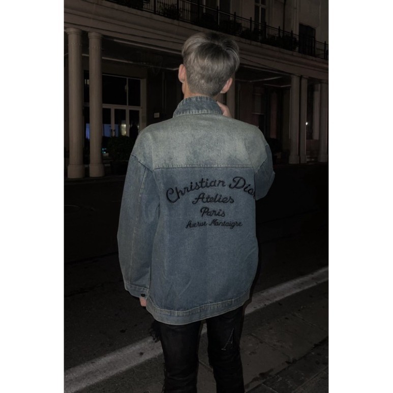 Áo Khoác Bò Chirtan Dior, LV, Balen Chất Jean Bò Hottrend 2024 ( Nam Nữ ...