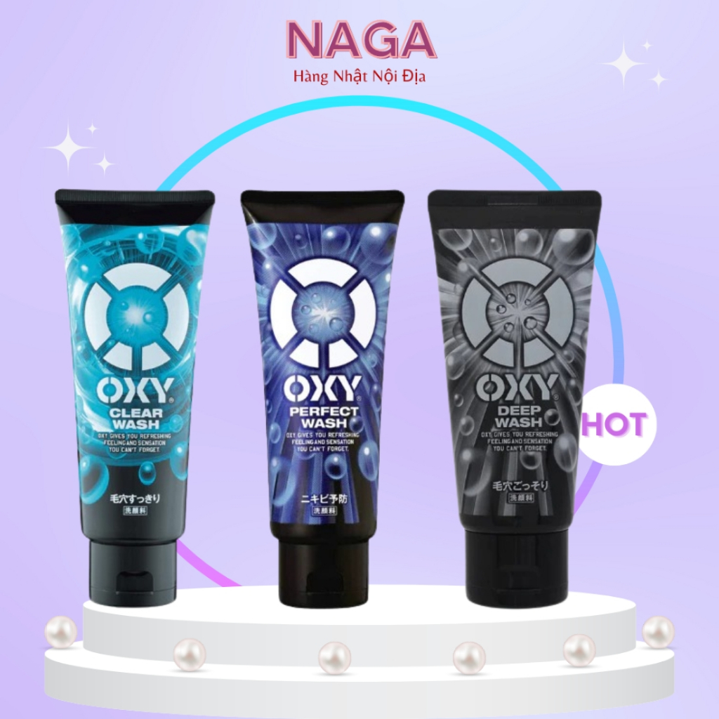Sữa Rửa Mặt Oxy Nội Địa Nhật 130g - Dành Cho Nam | Shopee Việt Nam