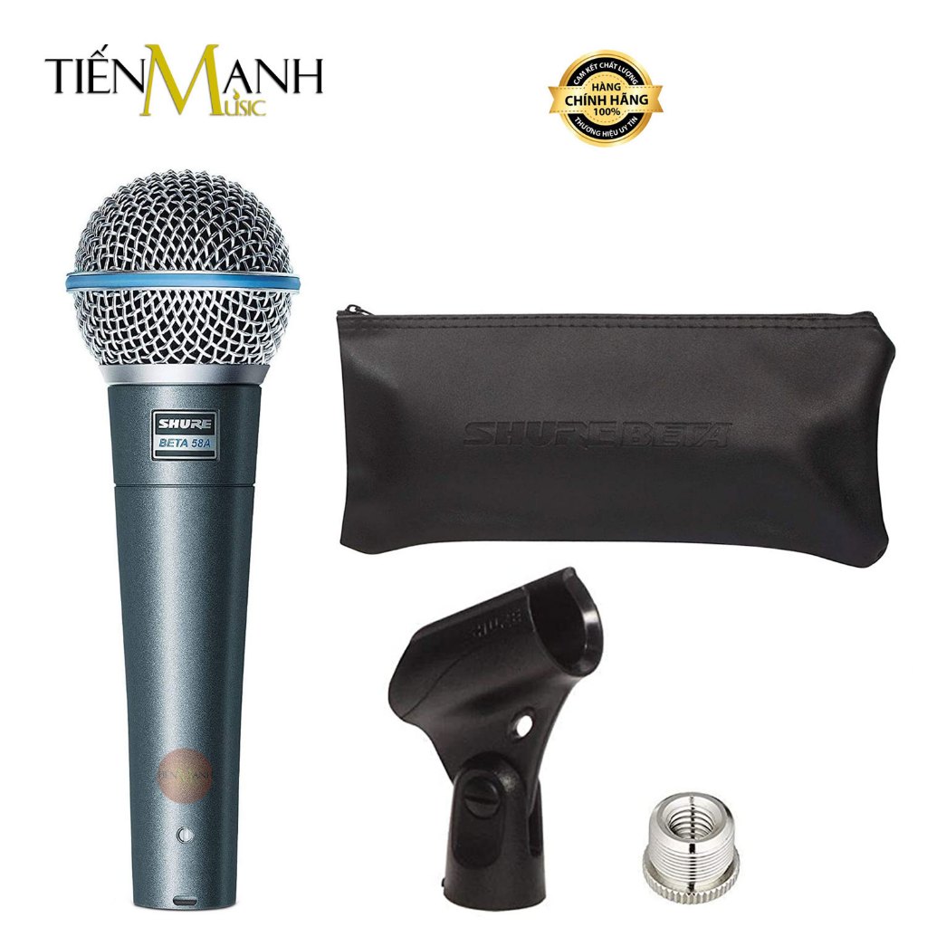 [Chính Hãng] Mic Cầm Tay Shure BETA 58A Micro Phòng Thu Studio BETA58A ...