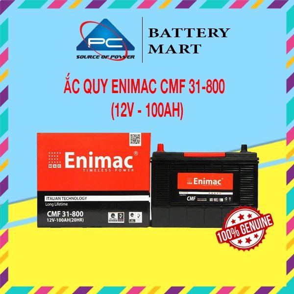 Bình Ắc Quy ENIMAC CMF 31-800/ 31-S800 (12V-100AH) | Shopee Việt Nam