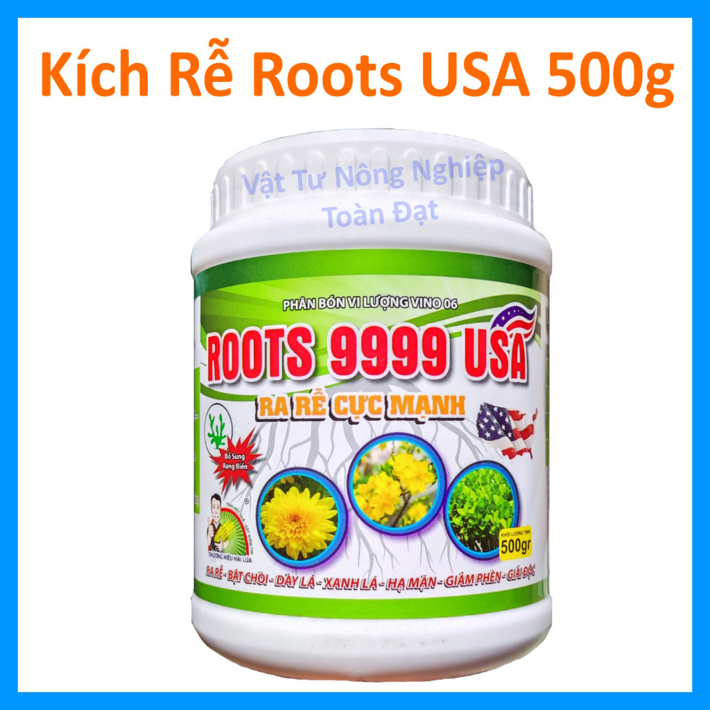 Ra Rễ Cực Mạnh Roots 10 USA, Phân bón kích rễ ROOTS USA (hủ 500g ...
