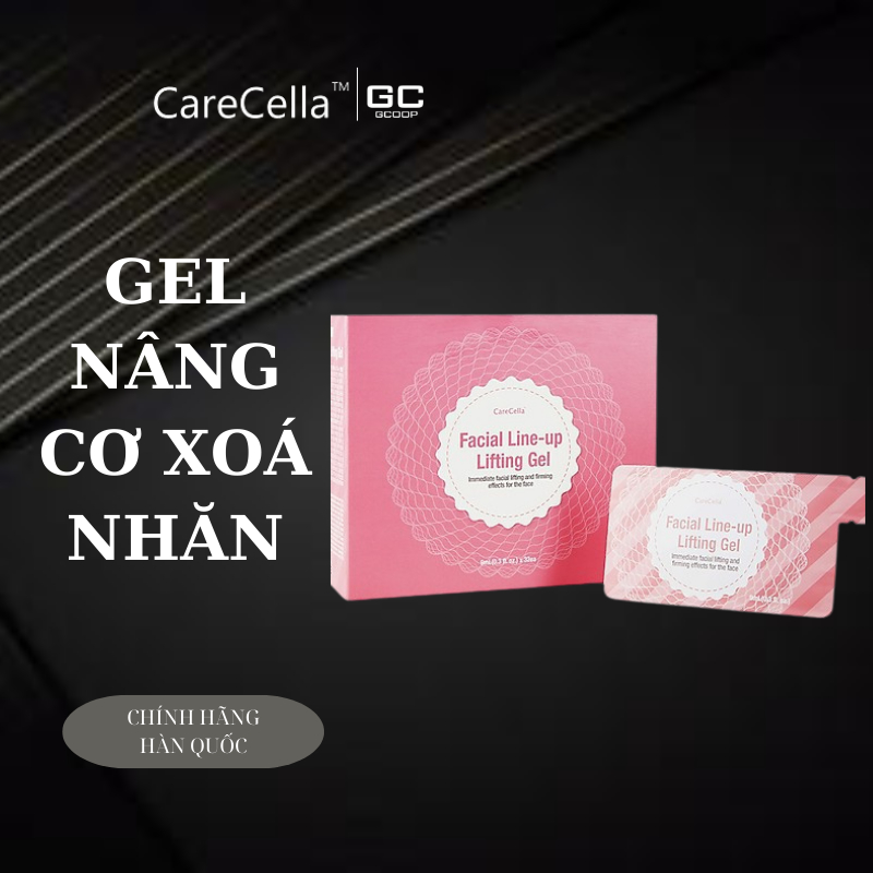 Gel Nâng Cơ Xóa Nhăn CareCella Facial line up lifting gel 16 gói x 9ml | Shopee Việt Nam