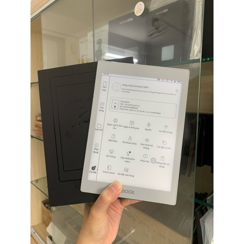 MÁY ĐỌC SÁCH BOOX NOVA AIR S (DÒNG NOVA KHÔNG BÚT NOTE) | Shopee Việt Nam