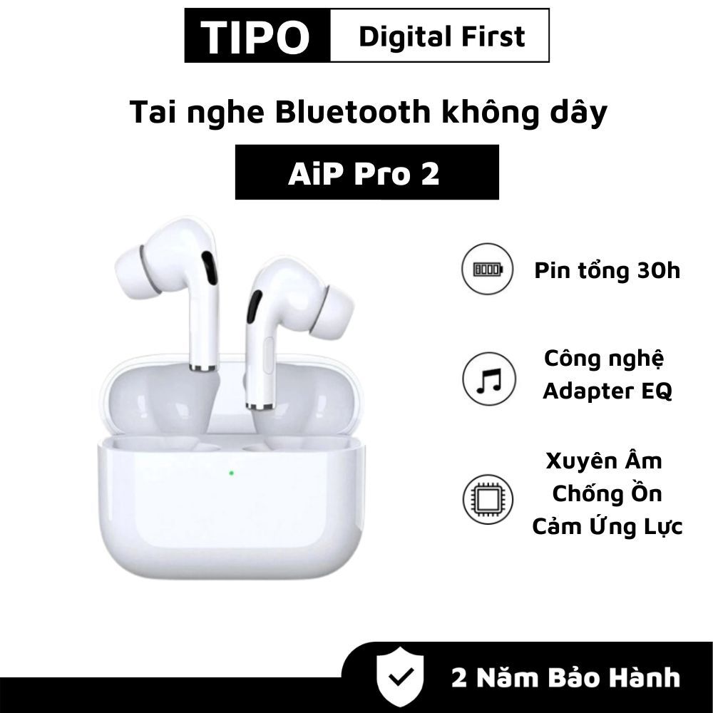 Tai Nghe Bluetooth Pro 2 Pin 8h bass căng, tăng giảm âm lượng, đổi tên ...