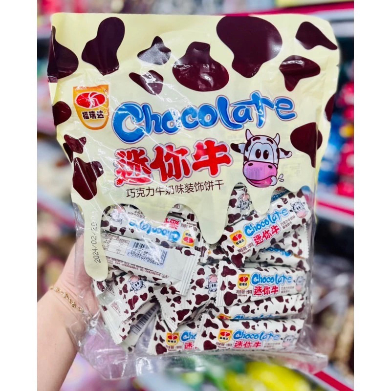 BÁNH THANH XỐP CON BÒ PHỦ SOCOLA 500Gr | Shopee Việt Nam