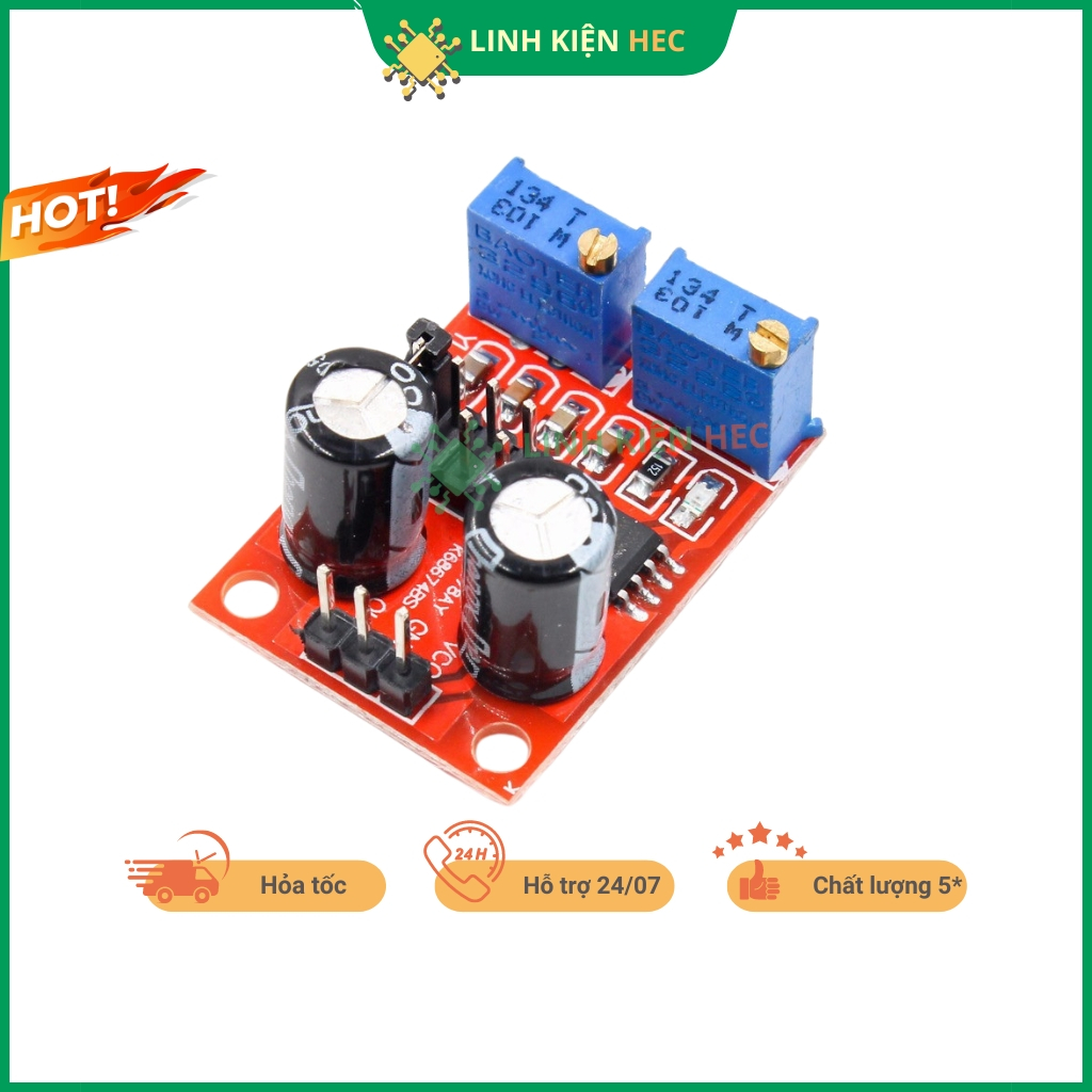 Mạch Tạo Xung PWM NE555 cho BLDC chất lượng cao linh kiện hec | Shopee ...