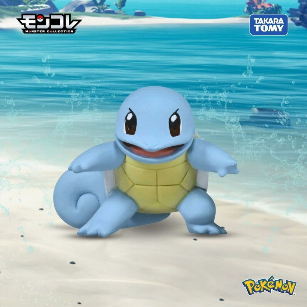 Mô hình Pokemon Moncolle MS Zenigame Asia ver. [Rùa Kini] Fullbox Chính ...