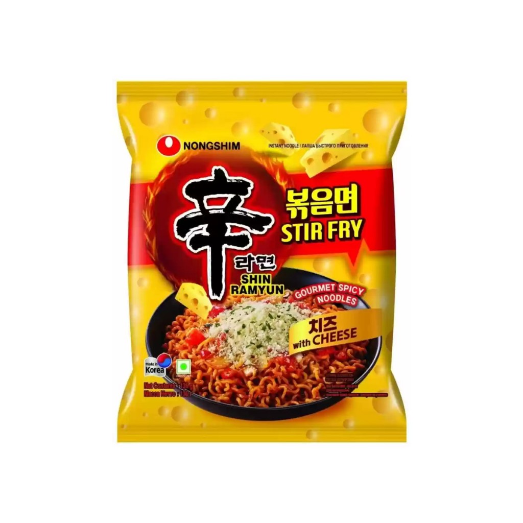 Mì Hàn Quốc Mì trộn Phô mai Shin Ramyun Nongshim 136g (Mì trộn, vị cay ...