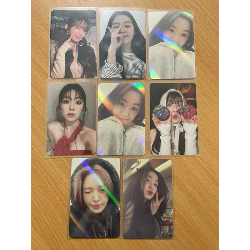 CARD RED VELVET IRENE, SEULGI, WENDY... PHOTOCARD ALBUM GOODS | Shopee ...