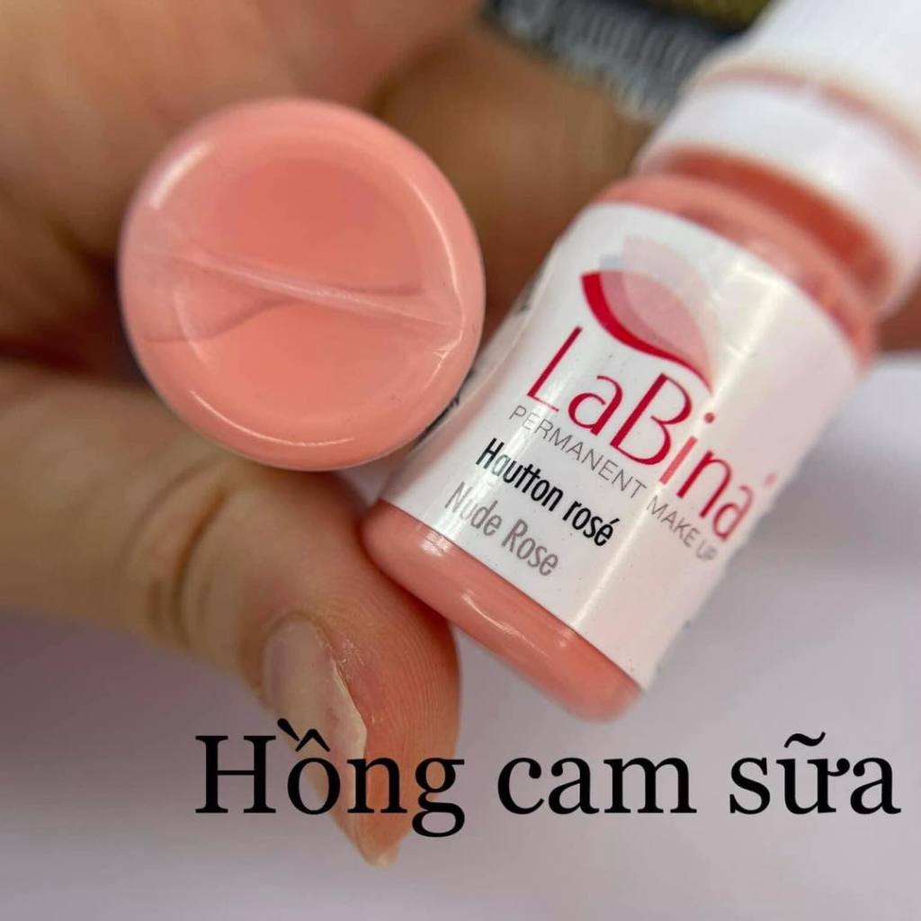 Mực Labina màu hồng da, hồng cam sữa Nude Rose Chính Hãng Đức mực ...