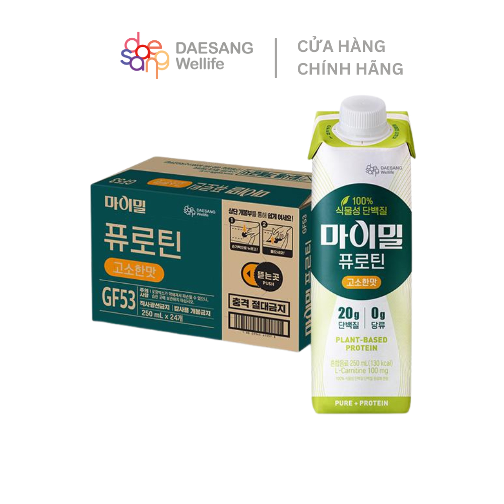 Thức uống đạm thực vật 100% DAESANG WELLIFE Mymeal Purotein Grain 250ml ...
