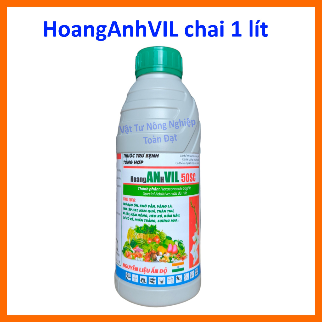 Thuốc trừ bệnh Hoanganh Anvil (Hexaconazole 50SC) 1 lít, Hoanganhvil ...