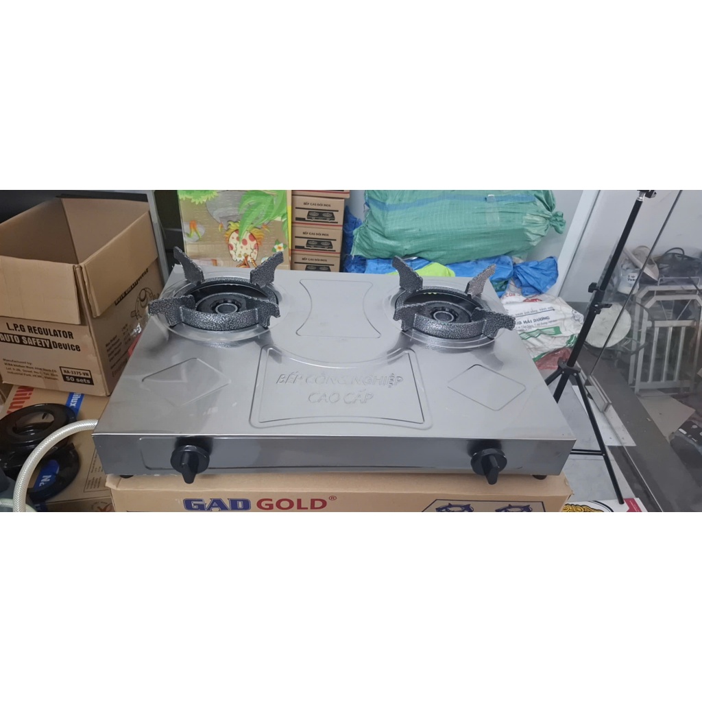 bếp gas công nghiệp đôi GAS GOLD | Shopee Việt Nam