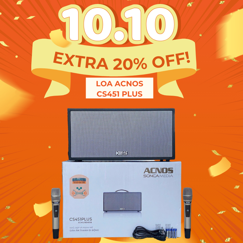 [Hà Nội- Giao Nhanh 1h] Loa Acnos CS451 PLUS chính hãng, cam kết giá rẻ ...