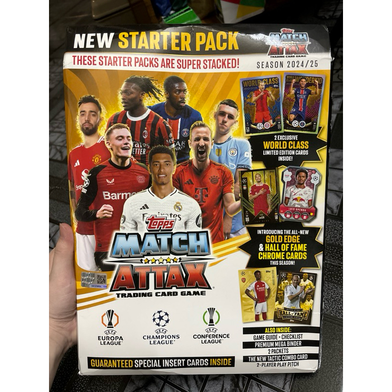 STARTER PACK ALBUM THẺ CẦU THỦ MATCH ATTAX 24/25 | Shopee Việt Nam