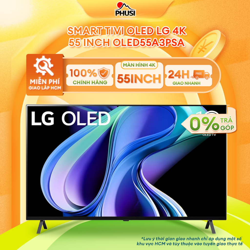 55A3PSA Smart Tivi OLED LG 4K 55 inch OLED55A3PSA - [MIỄN PHÍ GIAO LẮP] | Shopee Việt Nam