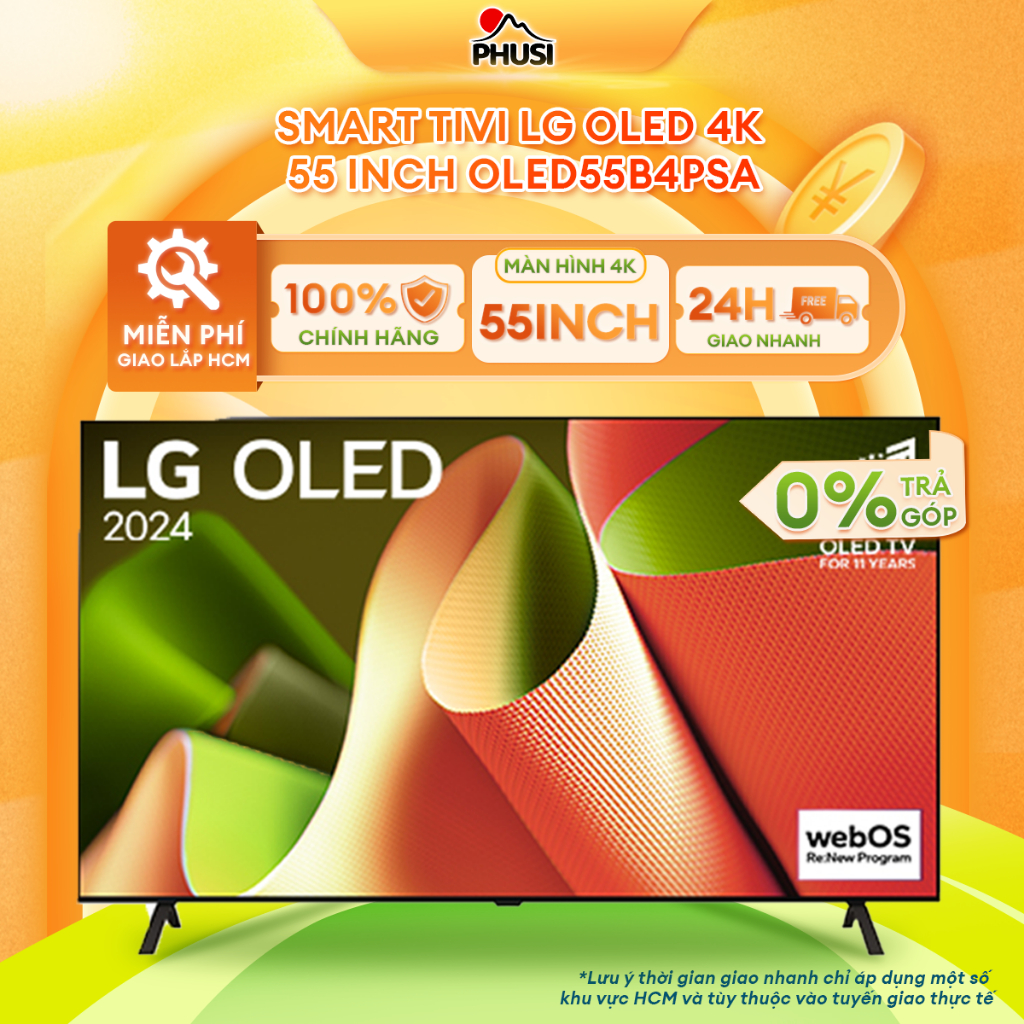 55B4PSA Smart Tivi LG OLED 4K 55 Inch OLED55B4PSA [Miễn phí giao lắp ...