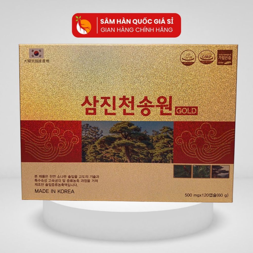 Viên Uống Tinh Dầu Thông Samjincheon Songwon Gold (500mg x 120 viên ...
