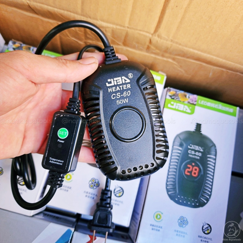 Sưởi Điện Tử Con Rùa JBA CS-60 (50W, 100W) | Máy Sưởi Mini Dành Cho Hồ ...