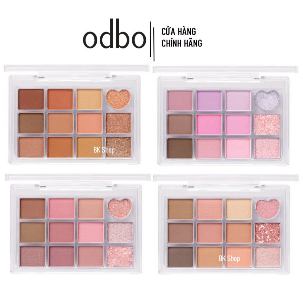[ODBO] Bảng Phấn Mắt Odbo Màu Sắc Đáng Iu Đi Học Đi Làm OD2019 - Thái Lan | Shopee Việt Nam