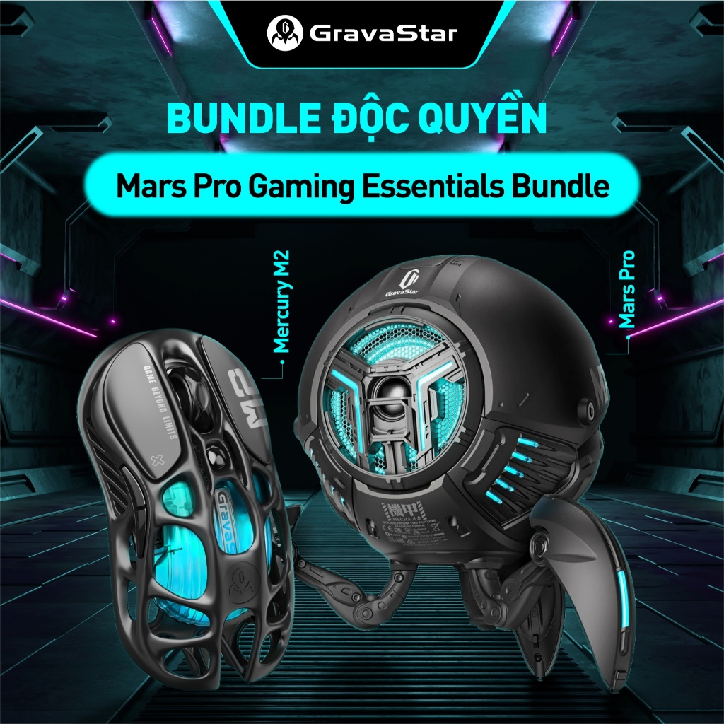 GravaStar Mars Pro Gaming Essentials Bundle - Combo chuột, loa ...