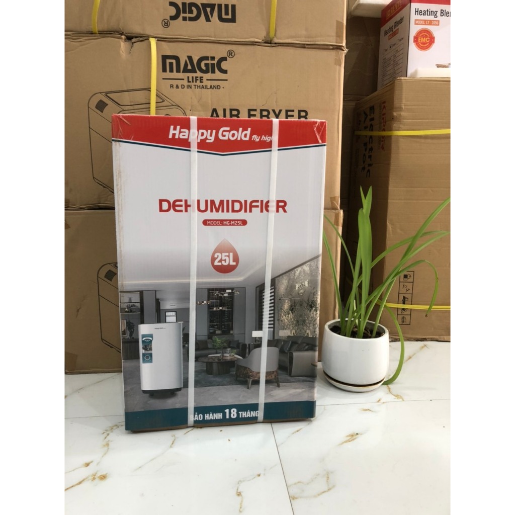 Máy hút ẩm không khí Happygold HG-M25L dung tích 25 lít | Shopee Việt Nam